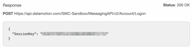 How to Get Session Keys & Send Messages | DataMotion APIs